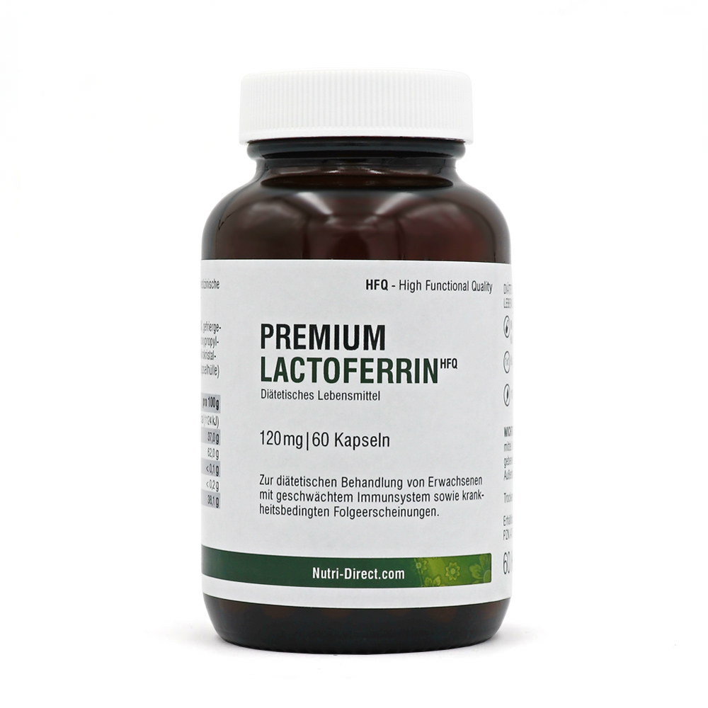 Lactoferrin Kapseln 250 mg höchster Reinheit online kaufen